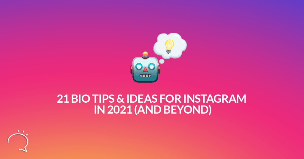 21 Bio Tips & Ideas for Instagram in 2021 (and Beyond) – Clepher