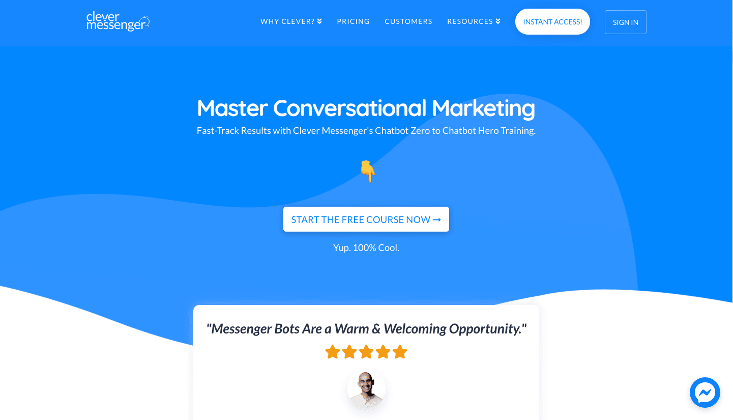 Cm Free Chatbot Training Clepher