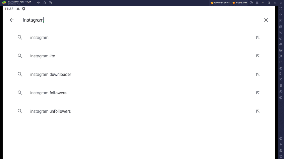 BlueStacks Instagram Search – Clepher