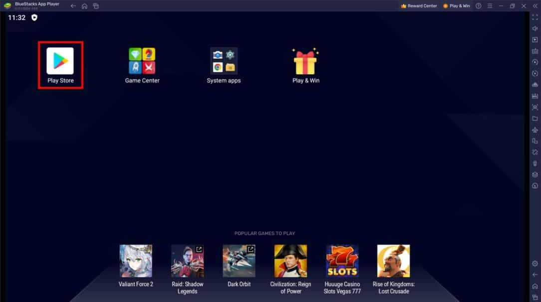 BlueStacks Play Store – Clepher