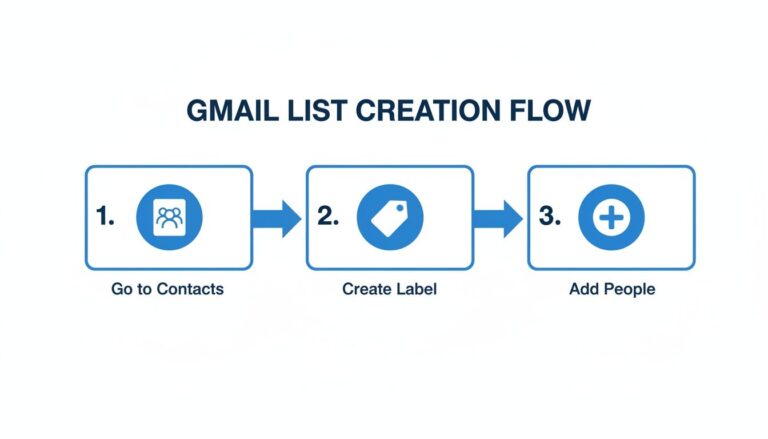 How to Create Email Lists in Gmail (The Right Way)