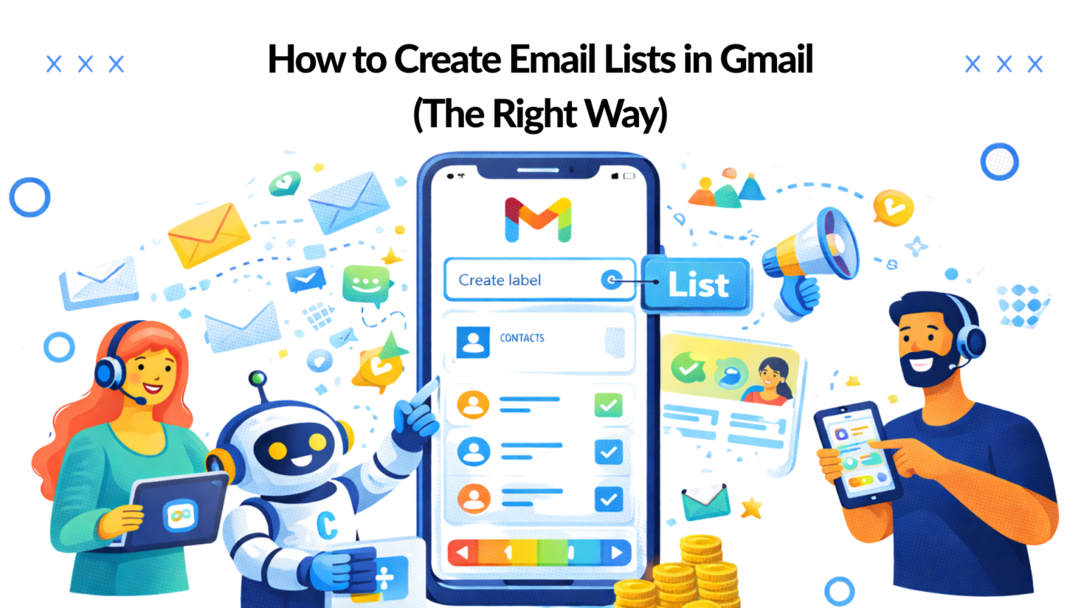 How to Create Email Lists in Gmail (The Right Way)