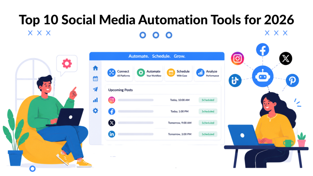 Top 10 Social Media Automation Tools for 2026